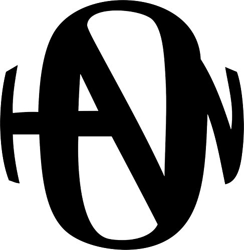Buy Sticker WHITE HANSON SYMBOL LOGO VINYL DECAL Online at desertcartINDIA