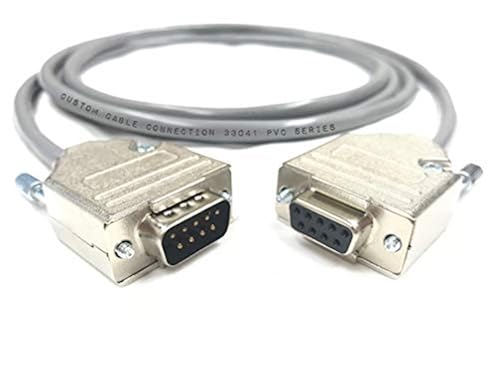 Custom Cable Connection DB9 Male to Female RS232 Extension Serial Cable ...