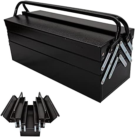 Portable Tool Box,Symmetrical 5 layers Toolbox,Folding Double Clamshell ...