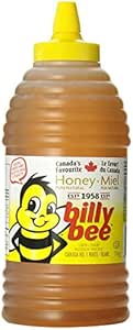 Billy Bee, Pure Natural Honey, Liquid White, Squeeze, 1kg: Amazon.ca ...