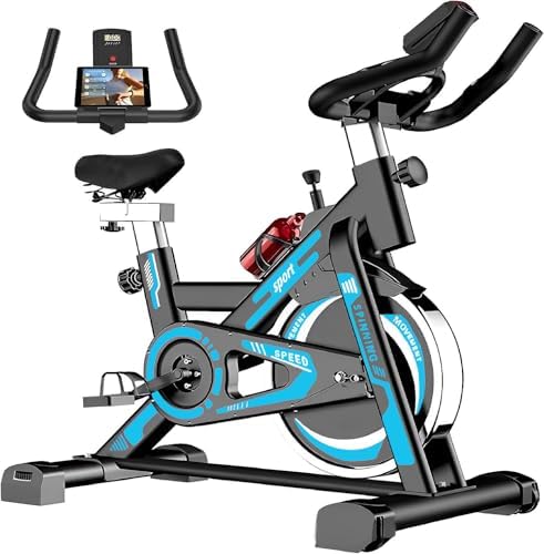 ALCOACH Exercise Bike, Home Gym Exercise Bike with LCD Display ...