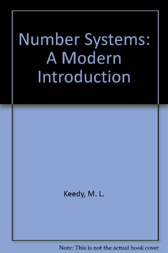 BEST Number systems: A modern introduction (Addison-Wesley series in ...