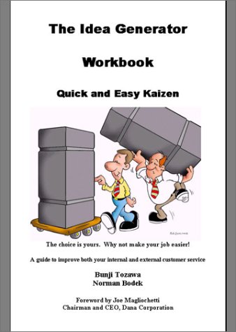 The Idea Generator: Quick And Easy Kaizen (Workbook) on Galleon Philippines