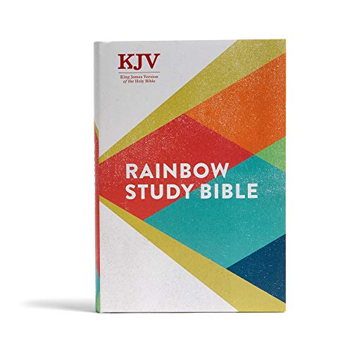 KJV Rainbow Study Bible, Hardcover, Black Letter, Pure Cambridge Text ...