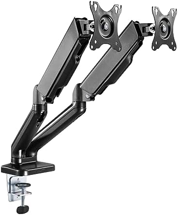 Hamood, DUAL SCREENS SPRING-ASSISTED MONITOR ARM For Most 17-32 ...