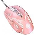Amazon.com: CHONCHOW Gaming Mouse Wired,6 Buttons, 4 Adjustable DPI Up to 3200 DPI, 7 Color LED ...