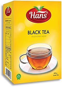 Hans Black Tea Loose 200gm, Rich & Aromatic Loose Leaf Tea, 100% Pure ...