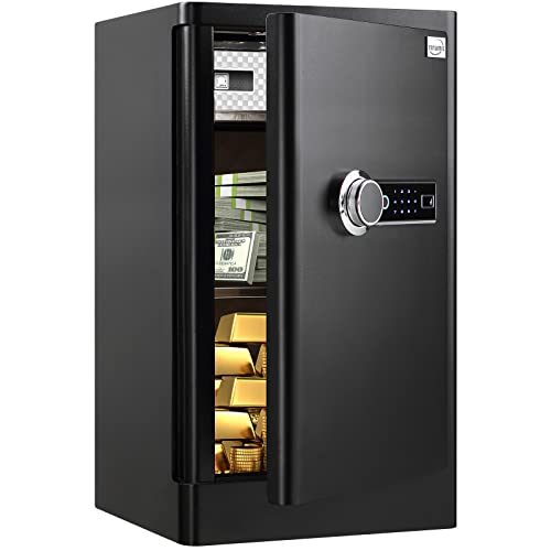 Tenamic Deluxe Biometric Fingerprint Safe Box Smart Touch Screen ...