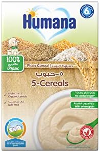 Humana Organic 5-Cereals Infant Cereal, Milk-Free -200G price in UAE ...