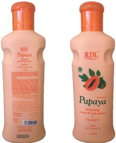 RDL PAPAYA LOTION HAND & BODY 210ML price in Saudi Arabia | Amazon ...