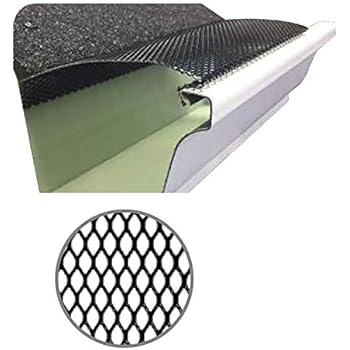 (100 feet) Ultra Flo Leaf Guard Gutter Protector for 5" K-Style Gutters ...