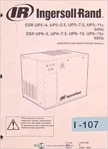 ingersoll rand air compressor serial number lookup