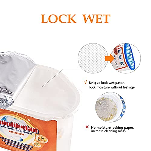 6 packs Large Moisture Absorber Boxes with Air Purification Fragrance ...