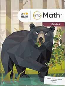 HMH: into Math Student workbook Grade 6: 9780358115816: Amazon.com: Books