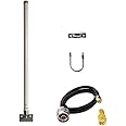Amazon.com: External Outdoor WiFi Antenna Long Range Omni-Directional 2 ...