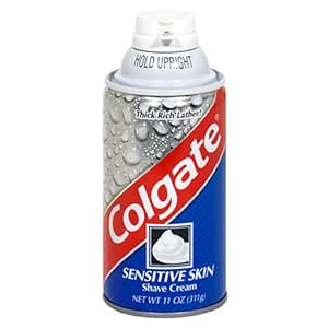 Amazon.com: Colgate Shave Cream, Sensitive Skin, 11 oz (311 g) : Beauty ...
