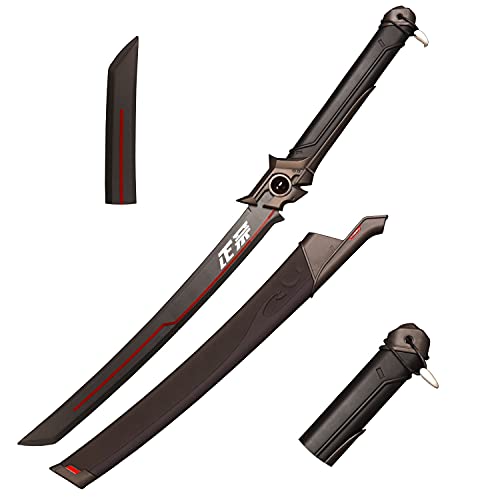 lkjad Handmade Katana Samurai Sword, Genji Muramasa Sword, Cosplay ...