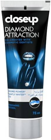 CLOSE UP Diamond Attraction Whitening Toothpaste, Power White ...