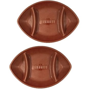 Amazon.com | Creative Converting Football Shaped Plastic Tray, 17 ...