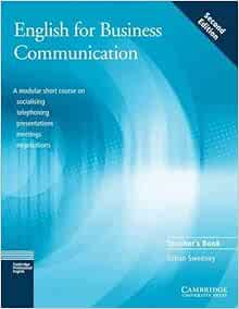 English for Business Communication Teacher's book (Cambridge ...