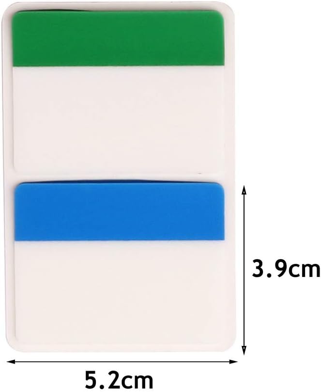 400PCS File Index Tabs, Writable & Repositionable Filing Tabs Flags ...