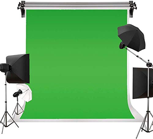 Planck 6x9FT Green Screen Solid Color Backdrop, Live Room Background ...