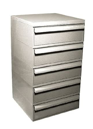 Slide Storage System, Five-Drawer Unit: Microscope Slides: Amazon.com ...