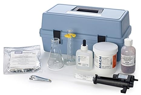 Hach 2471100 Total Chlorine Test Kit, Model CN-DT, 20-2000 mg/L ...