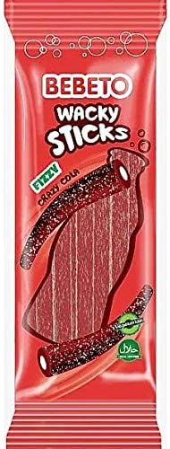 سعر BEBETO Wacky Sticks Fizzy Crazy Cola 180g Vegan فى مصر | بواسطة ...