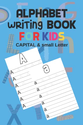 Mua Trace Letter, Alphabet Writing Book, Capital & Small Letter ...