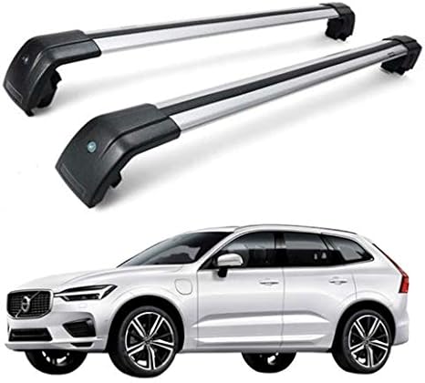 Amazon.com: Titopena Silver Car Roof Rack Cross Bars fit for Volvo XC60 ...