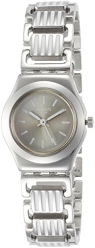 Swatch Persienne Grey Dial Stainless Steel Ladies Watch Yss304G price ...