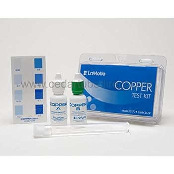 Amazon.com : Copper Test Kit for Silver Mineral Ionizer System ...