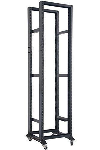 Rising Electronics Open Rack 15U 20U 28U 32U 42U 4 Post Open Frame 19 ...