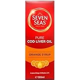 Seven Seas Cod Liver Oil, Orange Flavour, 300ml: Amazon.co.uk: Health ...