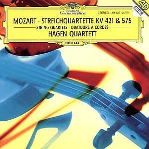 W.A. Mozart, Hagen Quartett - Mozart: String Quartets K 421 - Amazon.com Music