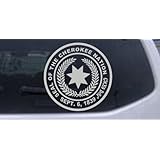 Amazon.com: StickerTalk Eastern Band Cherokee Nation Seal Vinyl Sticker ...