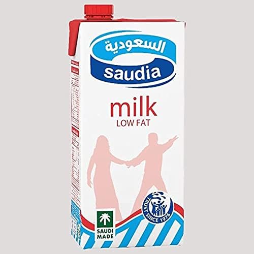 Saudia Fat Free UHT Milk, 2 Litre - Pack of 1 price in Saudi Arabia ...