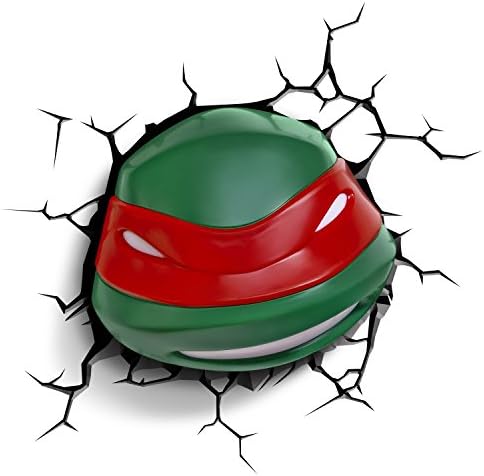 3D Light FX Wandleuchte Raphael" von den Teenage Mutant Ninja Turtles ...