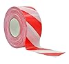 WOD BRC-RW Barricade Caution Flagging Tape - 3 inch x 1000 feet - High Visibility Red/White ...