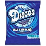 Discos Salt and Vinegar Flavour Crisps 28 G (Pack of 44): Amazon.co.uk ...