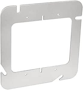 4-11/16 Inch Square Two Gang Flat Device Ring-10 per case - - Amazon.com