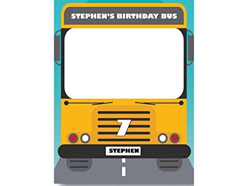 Amazon.com: Magic School Bus Birthday Photo Booth Prop sizes 36x24 ...