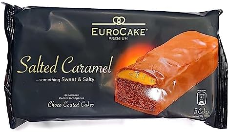 Euro Cake Premium Salted Caramel Choco Coated Cakes, 150 gm price in ...