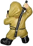 Ninja Garden Gnome Statue - The Green Head
