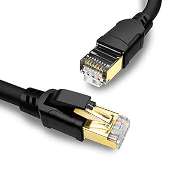 CAT 8 Ethernet Cable 100FT, High Speed 40Gbps 2000MHz SFTP Internet ...
