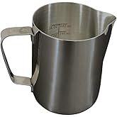 Amazon.com: Rattleware 12 oz Stainless Steel Etched Macchiato Pitcher ...