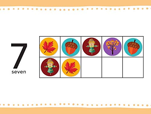 hand2mind Seasonal Ten Frames Math Counters for Kids, Math Counters ...