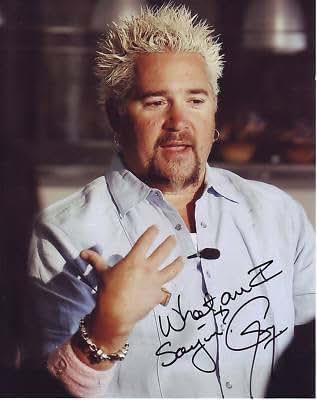 GUY FIERI signed *FOOD NETWORK* 8X10 photo *PROOF* +COA - Signed ...