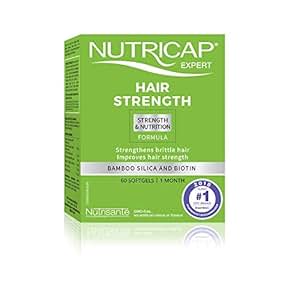 Nutricap Expert Hair Strength With Biotin and Bamboo Silica, All ...
